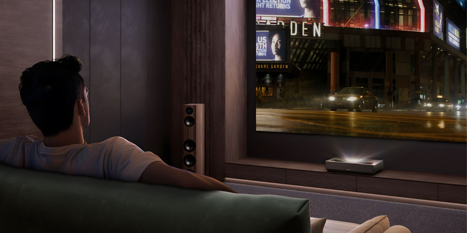 Formovie Cinema Edge 4K Ultra Short Throw Laser Projector | Elevate to ...